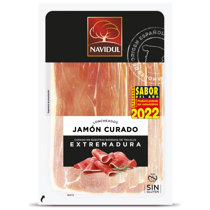 JAMON CURADO NAVIDUL 96G - Supermercados Ruiz Galan