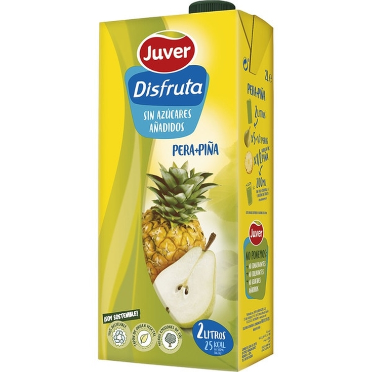 DISFRUTA JUVER PERA/PIÑA 2L - Supermercados Ruiz Galan