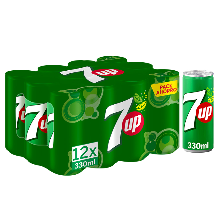 SEVEN UP LATA PACK-12 - Supermercados Ruiz Galan