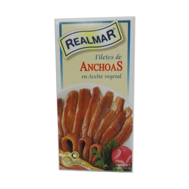 FILETES ANCHOA A/VEG.REALMAR RR-42 - Supermercados Ruiz Galan