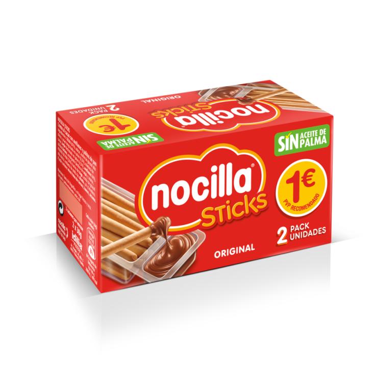 NOCILLA STICKS CHOCO PACK 2 UDES - Supermercados Ruiz Galan