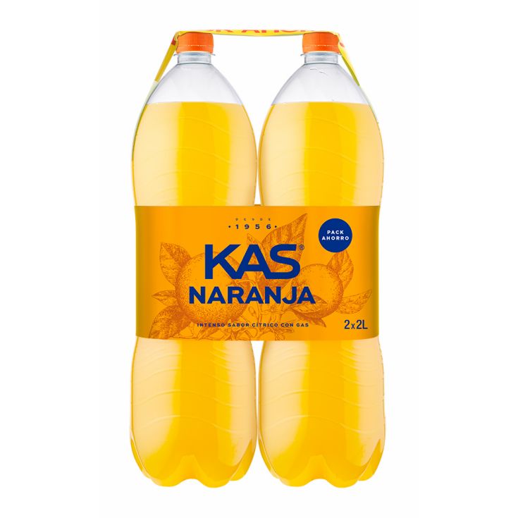 KAS NARANJA 2L BIPACK - Supermercados Ruiz Galan