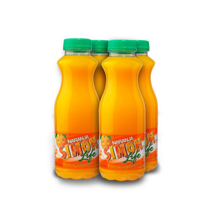 SIMON LIFE NARANJA 330ML P-4 - Supermercados Ruiz Galan