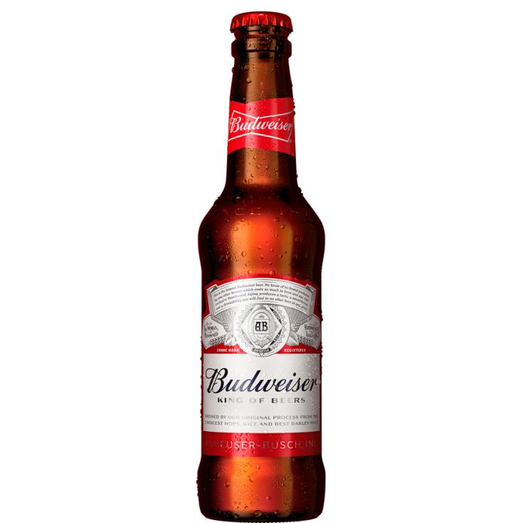 CERVEZA BUDWEISER BOT.33 CL - Supermercados Ruiz Galan