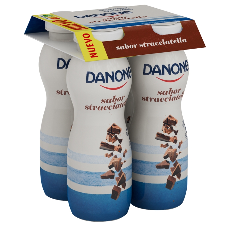 YOGUR LIQUIDO STRACCIATELLA DANONE 4U - Supermercados Ruiz Galan