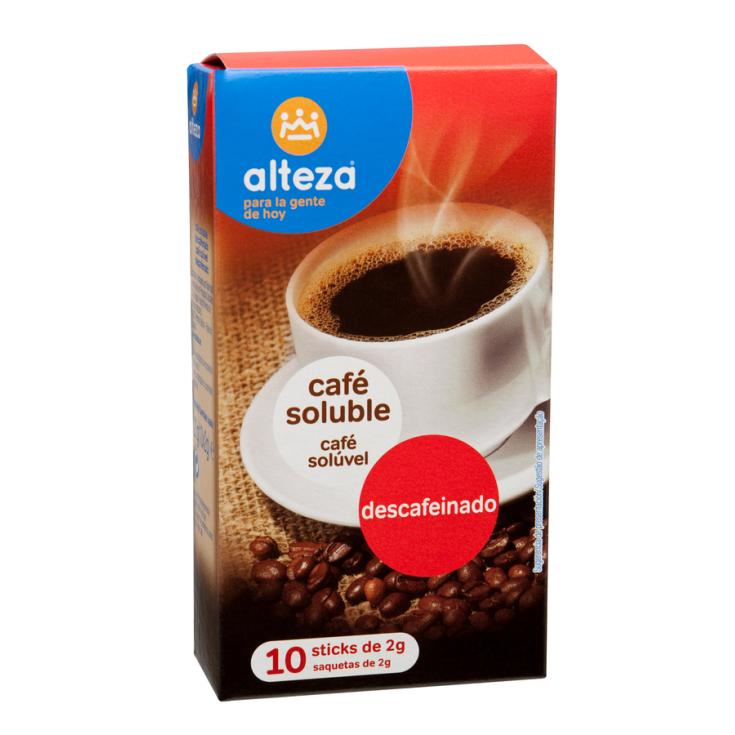 CAFE SOLU.DESCAF.ALTEZA 10 SOBRE - Supermercados Ruiz Galan