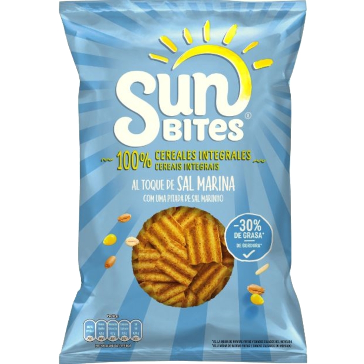 SNAKS SUNBITES SAL MARINA 95GR - Supermercados Ruiz Galan