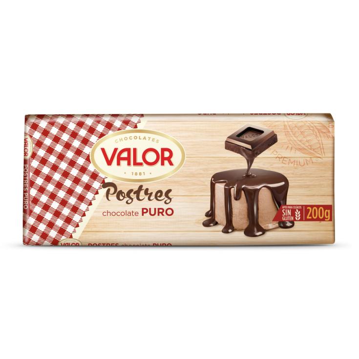 CHOC.POSTRE PURO VALOR 200 GR - Supermercados Ruiz Galan