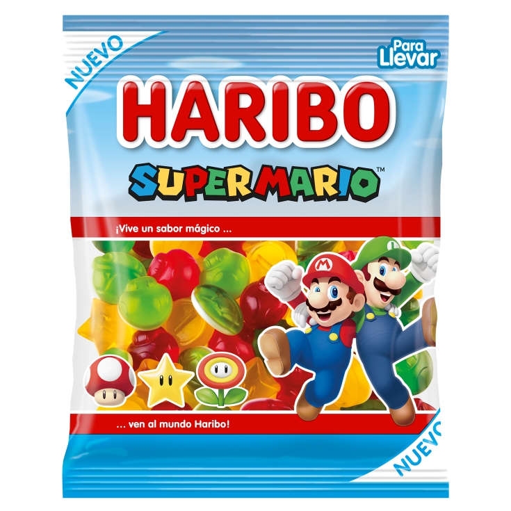 GOMINOLAS SUPER MARIO HARIBO 80G - Supermercados Ruiz Galan